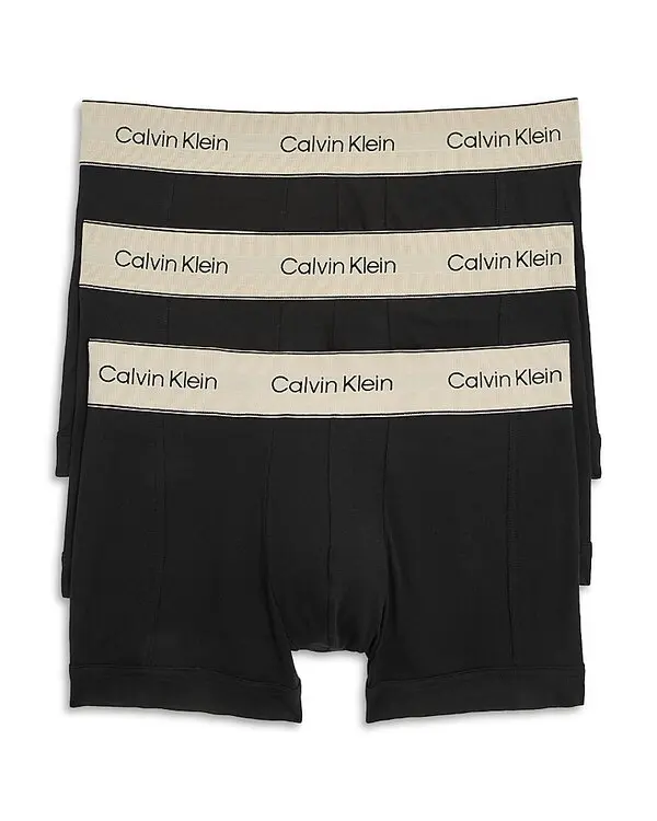 Calvin Klein Boxer Briefs, Pack Of 3 - Black