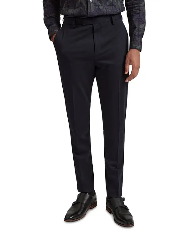 Ted Baker London Slim Fit Tech Trousers - Navy