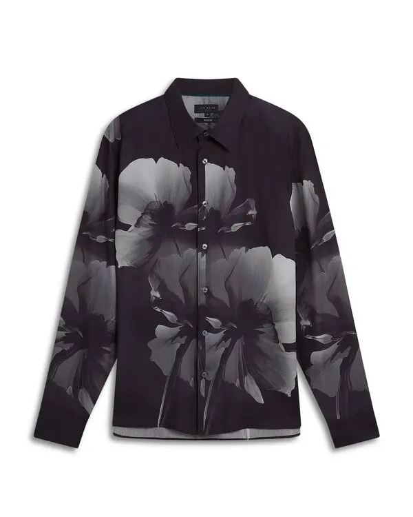 Ted Baker London Amund Long Sleeved Regular Fit Button Down Shirt