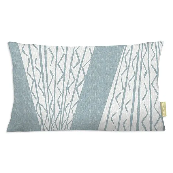 NOHO HOME Niho Kila Pillow Cover - Light Blue