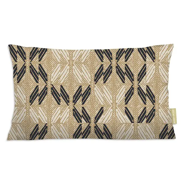 NOHO HOME Pe'a Lumbar Pillow Cover - Sand/night