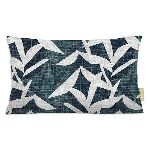 NOHO HOME Lele Lumbar Pillow Cover - Twilight Blue