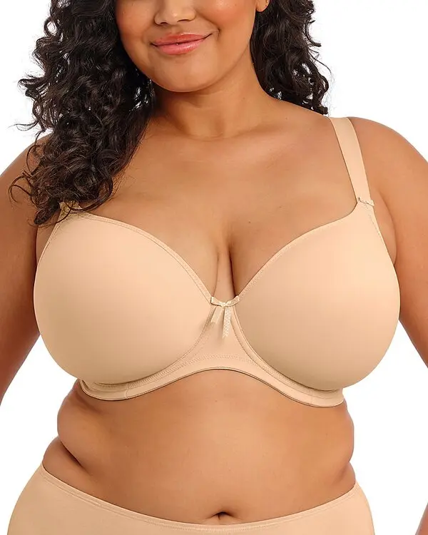 Elomi Bijou Underwire Molded T Shirt Bra - Sand