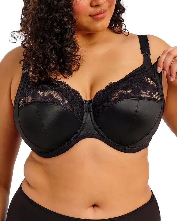 Elomi Molly Underwire Nursing Bra - Black