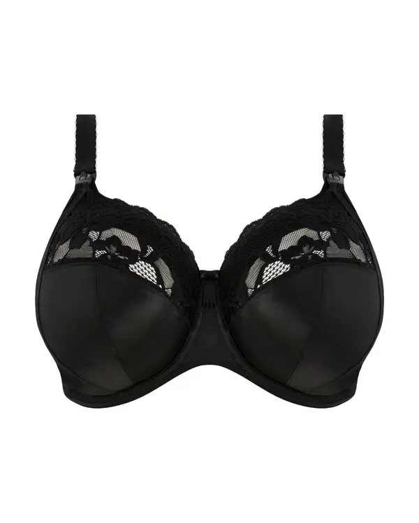 Elomi Molly Underwire Nursing Bra - Black