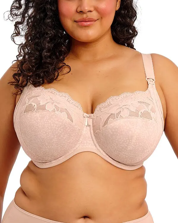 Elomi Molly Underwire Nursing Bra - Cameo Rose