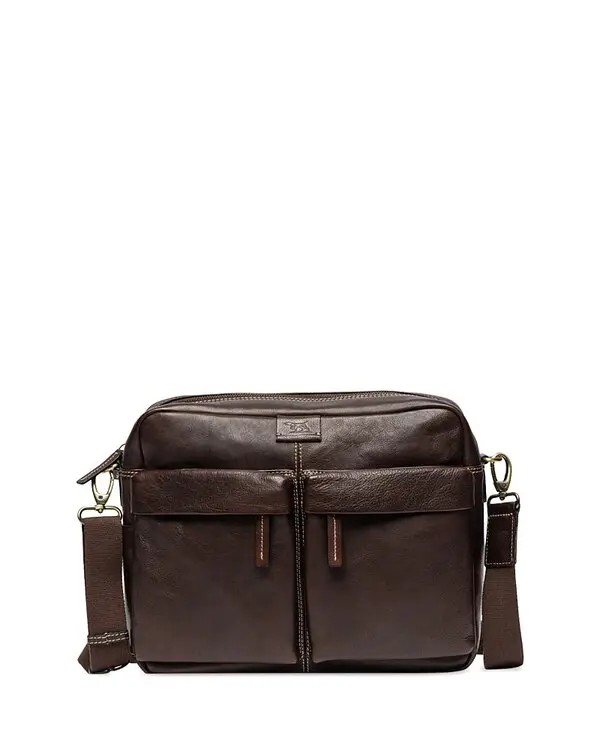 Rodd & Gunn Drury Leather Messenger Bag - Chocolate