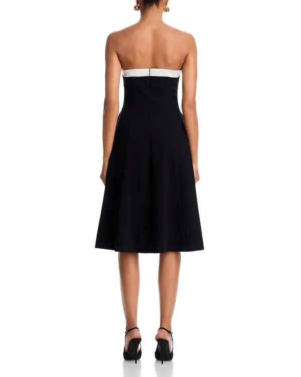 WAYF Dion Strapless Dress