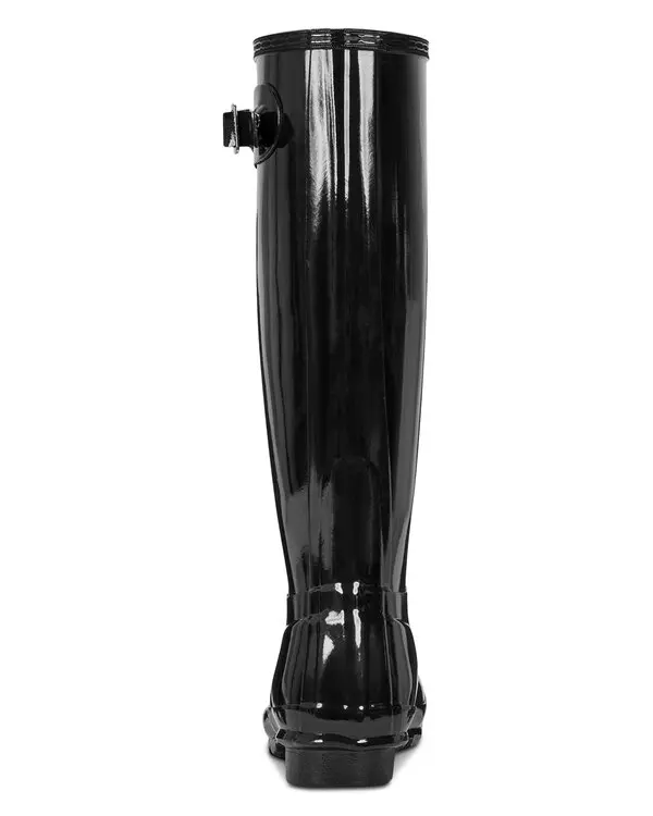 Hunter Original Chelsea Gloss Boots - Black