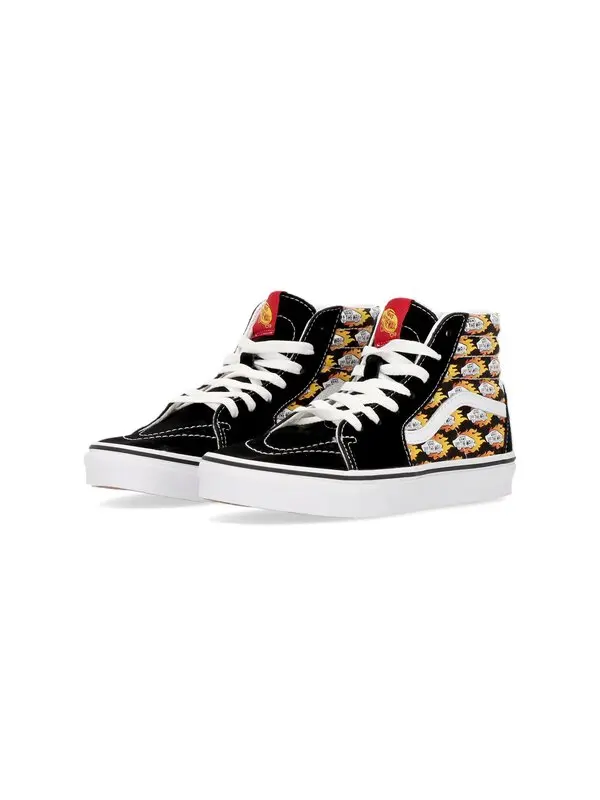 VANS Flame Logo High-top Sneakers