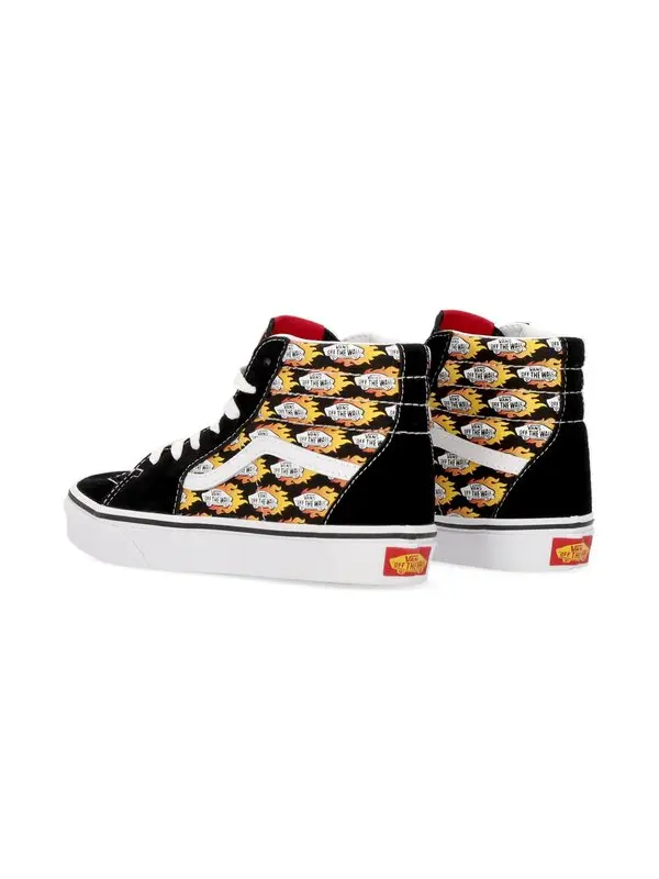 VANS Flame Logo High-top Sneakers