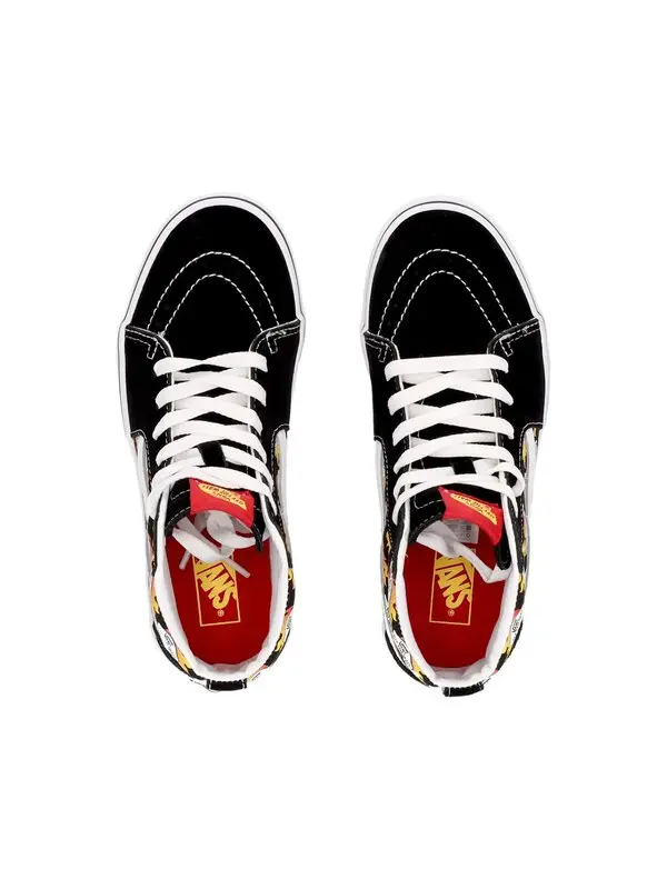 VANS Flame Logo High-top Sneakers