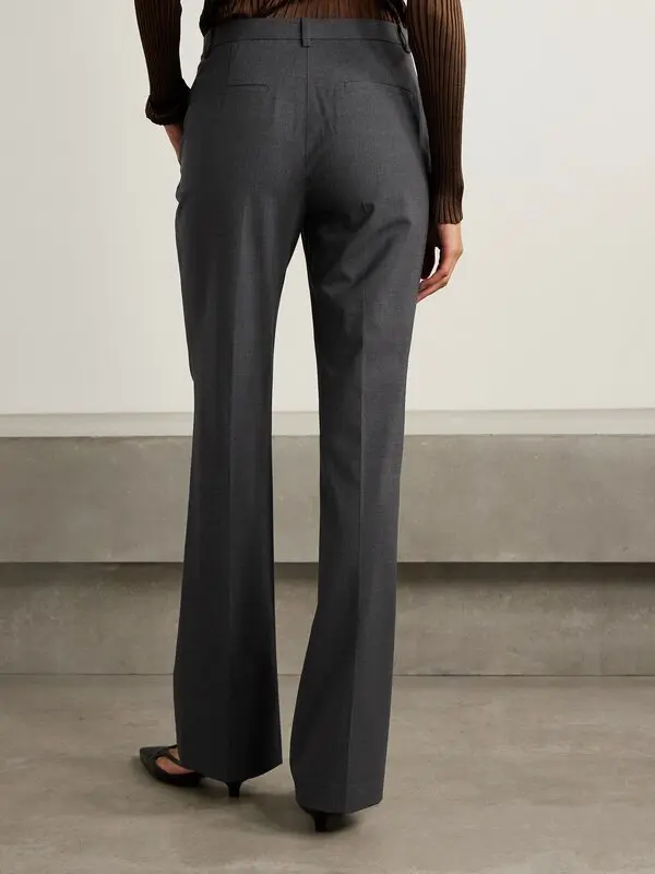 Theory Wool-blend Straight-leg Trousers