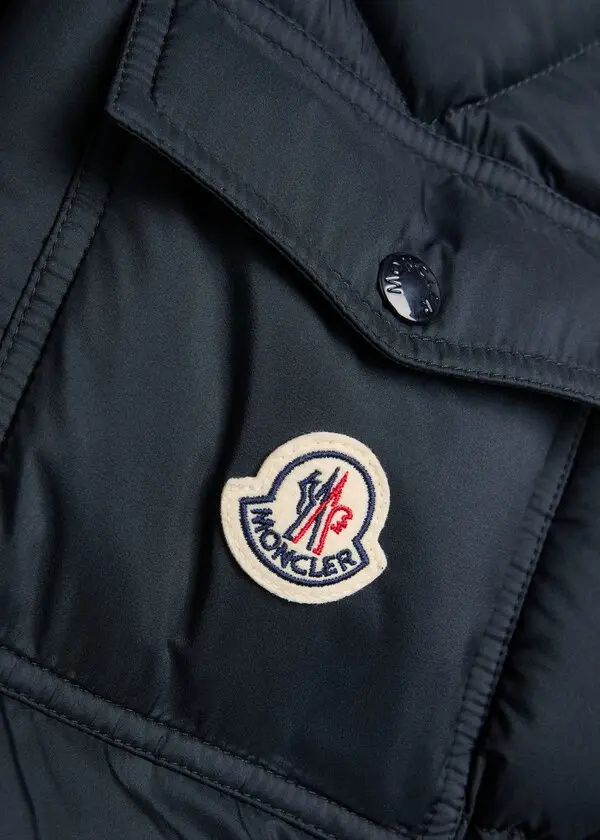 Moncler Bretagne Padded Hooded Shell Parka Jacket