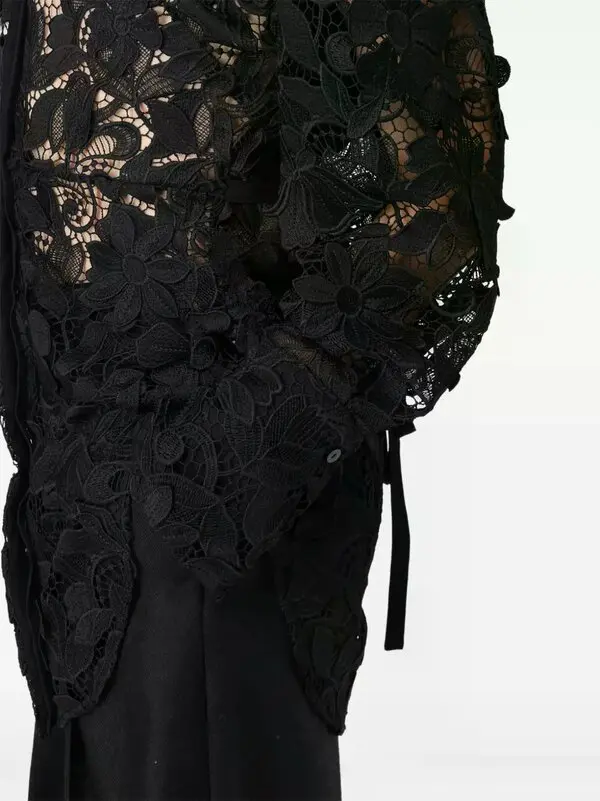 Blumarine Macrame Lace Shirt