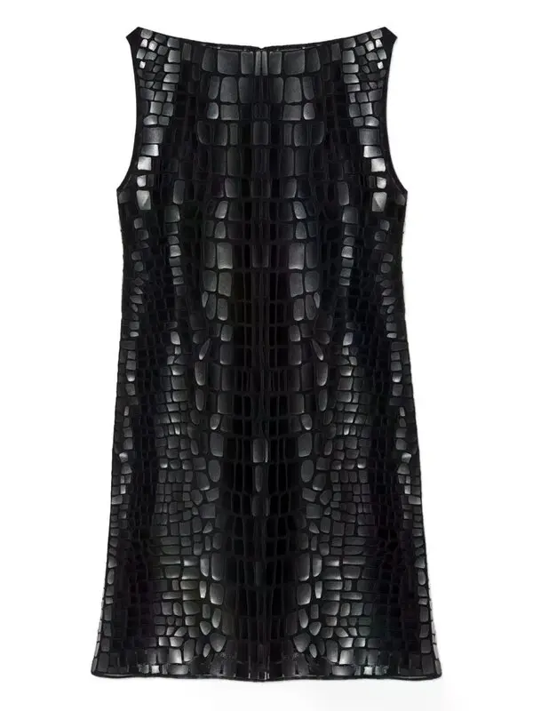 Dsquared2 Crocodile-effect Mini Dress