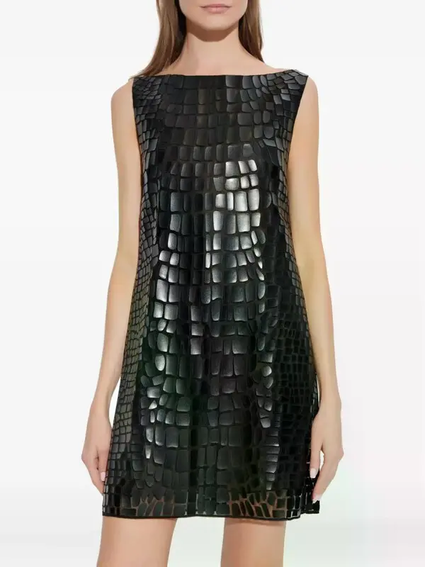 Dsquared2 Crocodile-effect Mini Dress