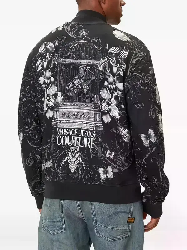 Versace Zip-up Bomber Jacket