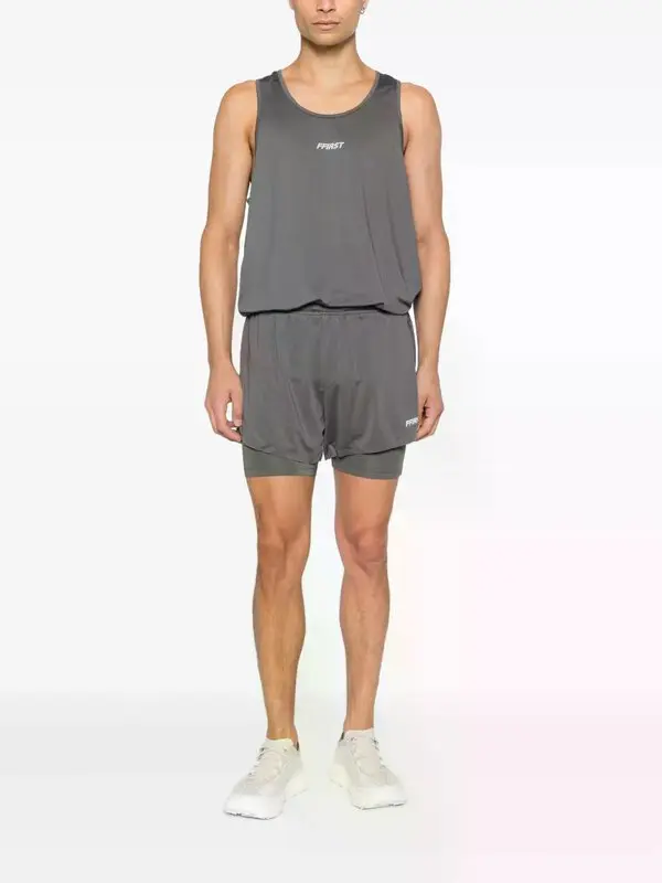 FAMILY FIRST Layered Performance Shorts