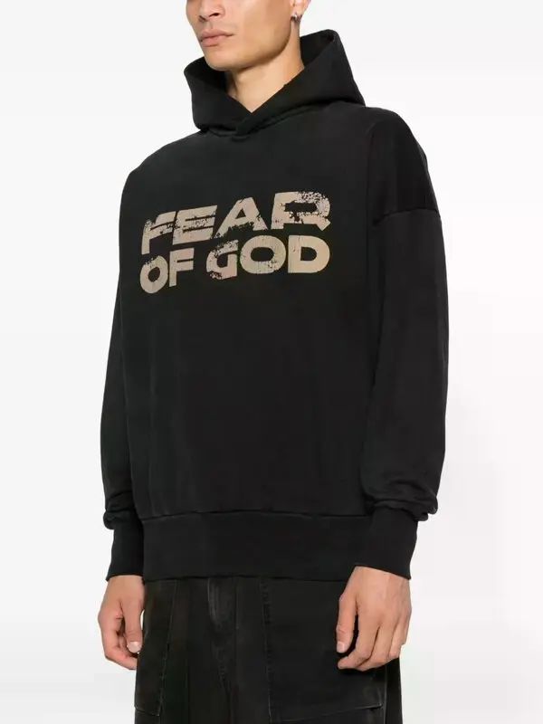 Fear Of God Logo Hoodie