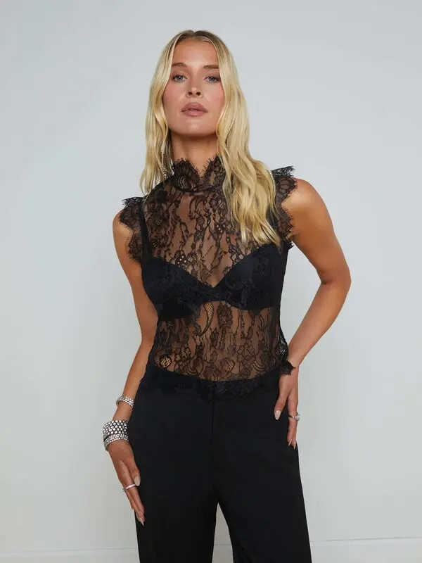 L'Agence Tours Lace Top