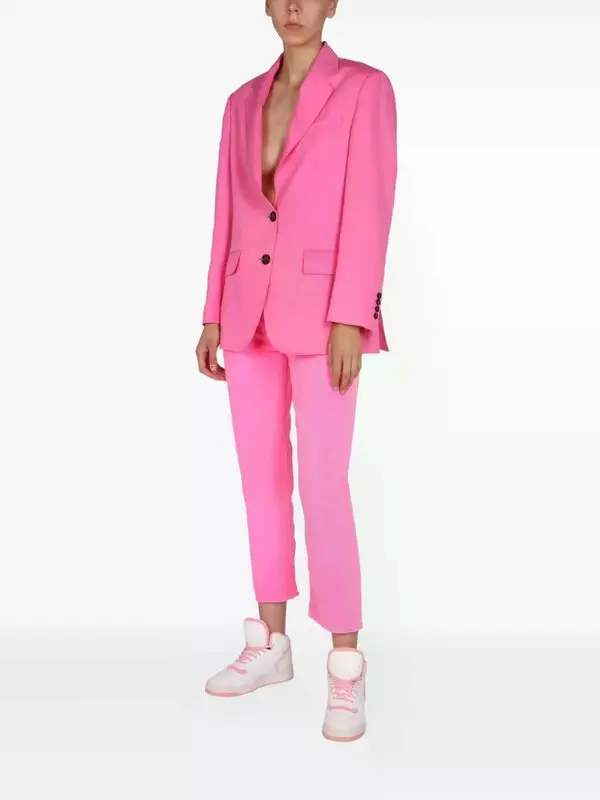 MSGM Single-breasted Blazer - Pink