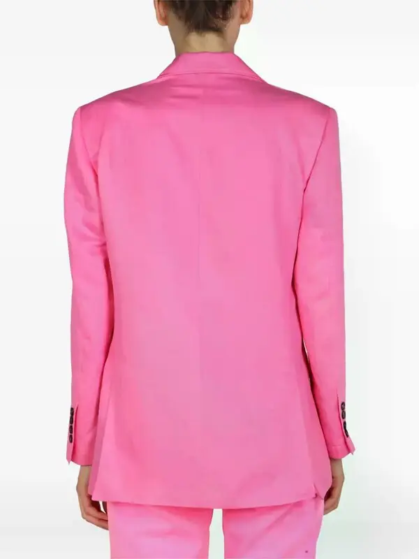 MSGM Single-breasted Blazer - Pink