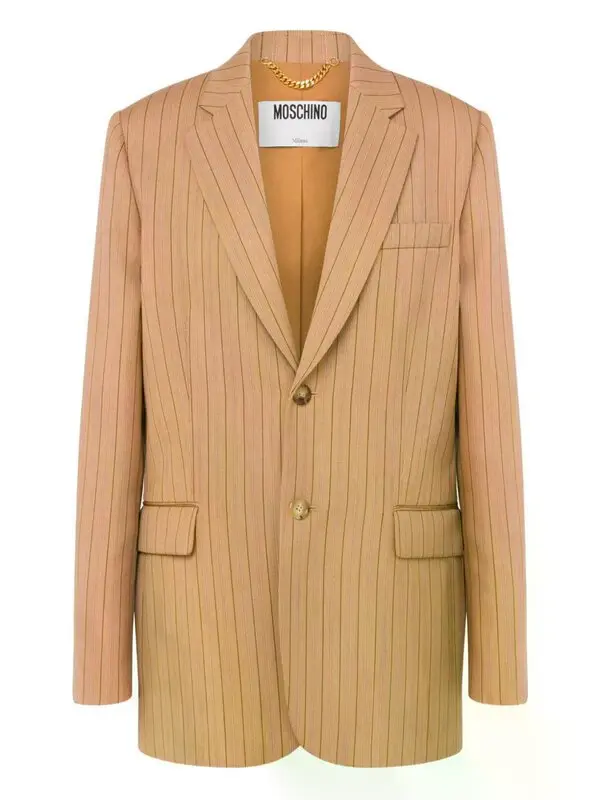 Moschino Pinstripe Blazer