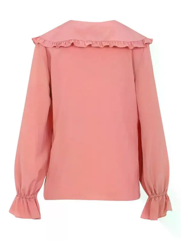 Chloé Ruffled Silk Top
