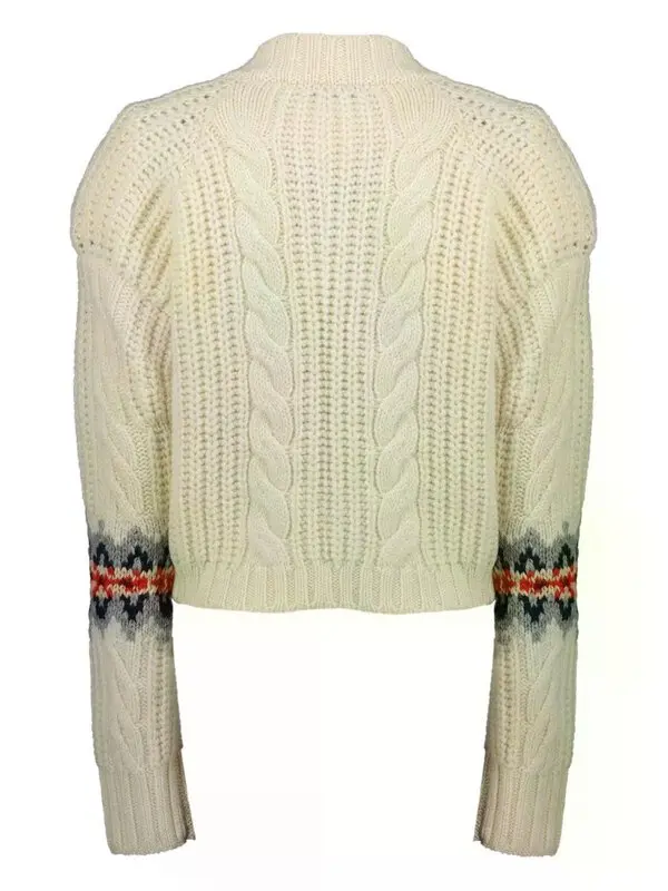 IRO PARIS Cable-knit Buttoned Cardigan
