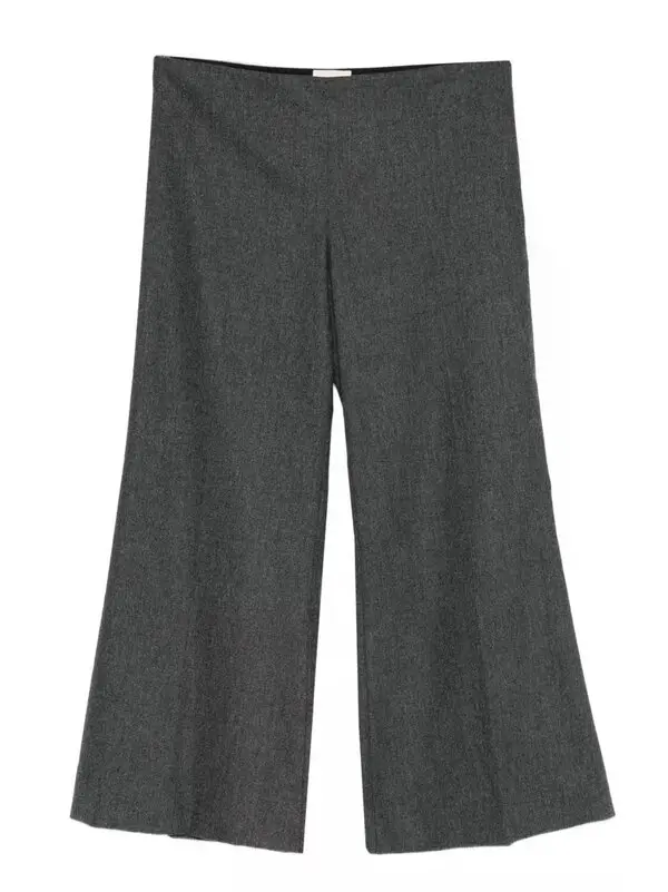 Khaite Flared Cropped Trousers