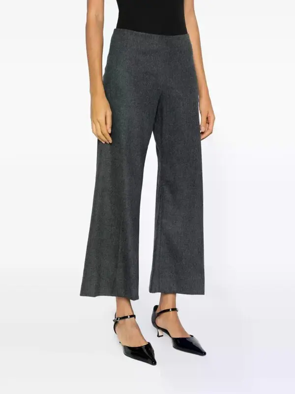 Khaite Flared Cropped Trousers