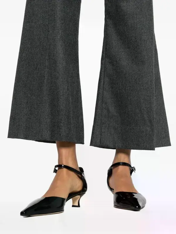 Khaite Flared Cropped Trousers