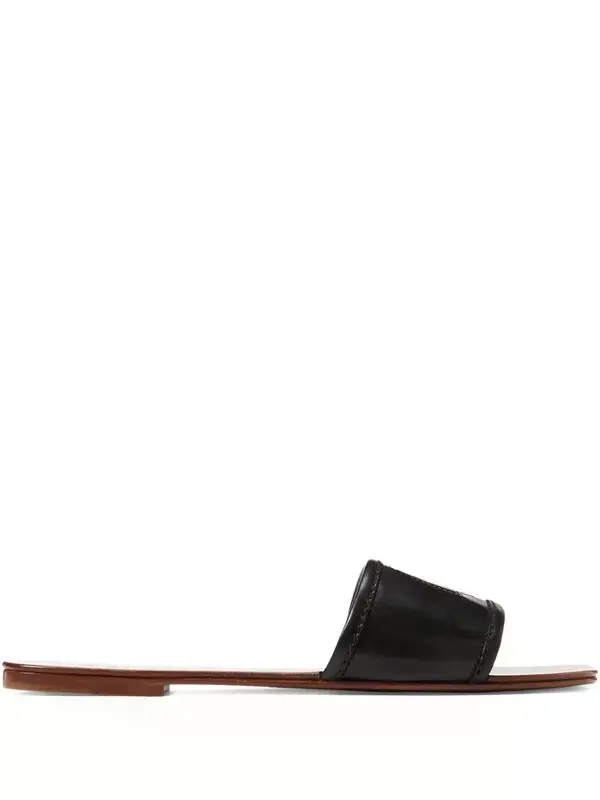Ralph Lauren Logo-detail Sandals - Black