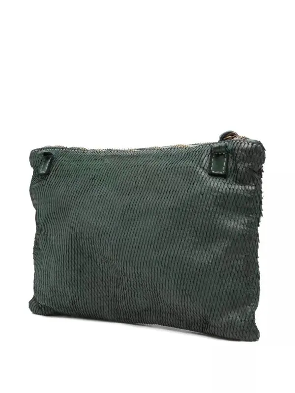 SOMMET Textured Cross Body Bag - Green