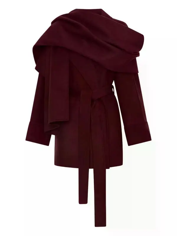 NICHOLAS Sandy Belted Coat - Purple