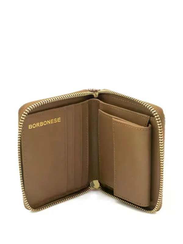 Borbonese Medium Classica Zip-around Wallet