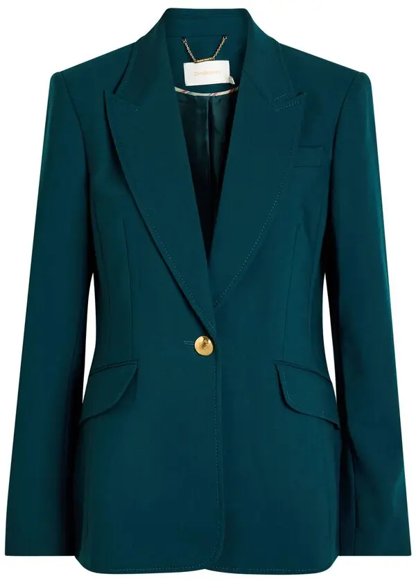 Zimmermann Rebellion Stretch-wool Blazer
