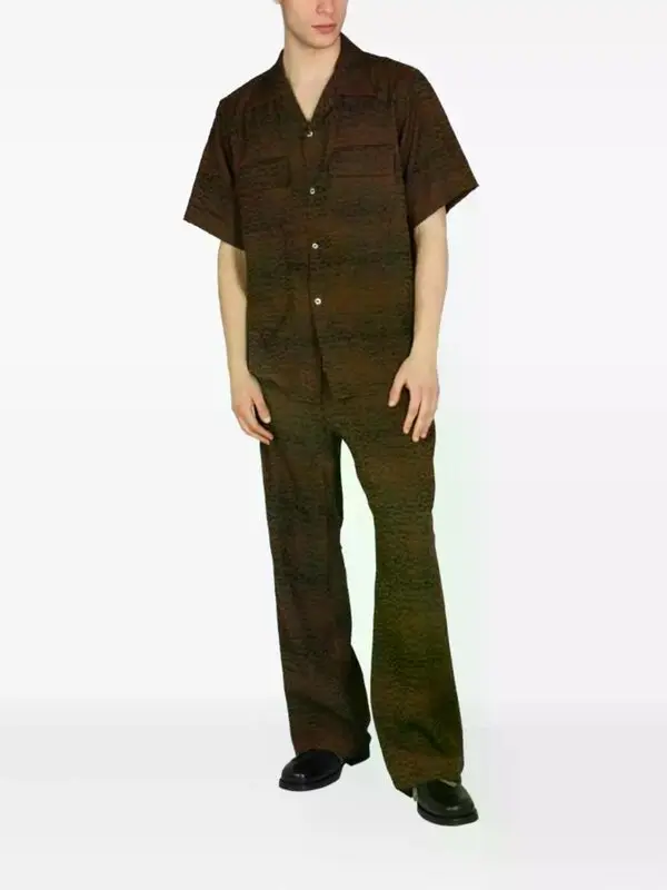 Needles Short Sleeve Shirt - Brown