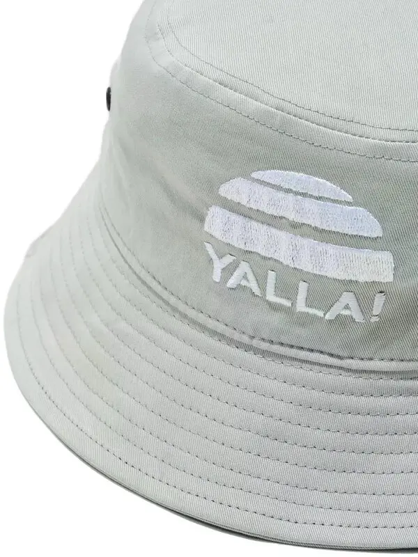 SEROYA Yalla Logo-embroidered Bucket Hat