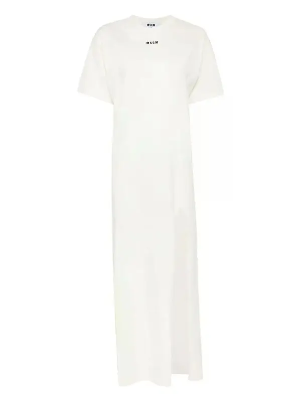MSGM Maxi Short-sleeve Dress