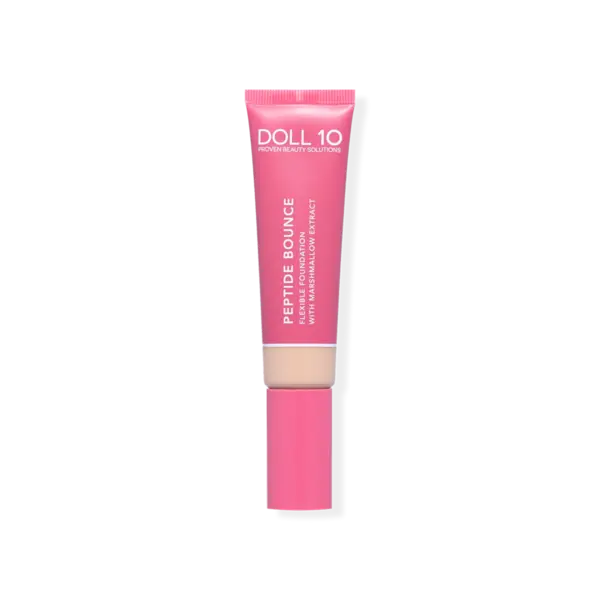 DOLL 10 Peptide Bounce Flexible Foundation With Marshmallow - Light