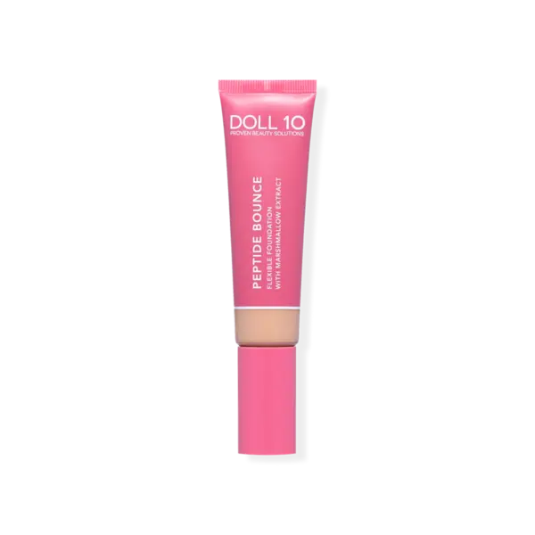 DOLL 10 Peptide Bounce Flexible Foundation With Marshmallow - Medium