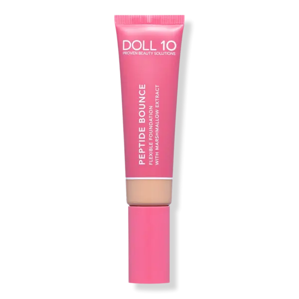 DOLL 10 Peptide Bounce Flexible Foundation With Marshmallow - Medium