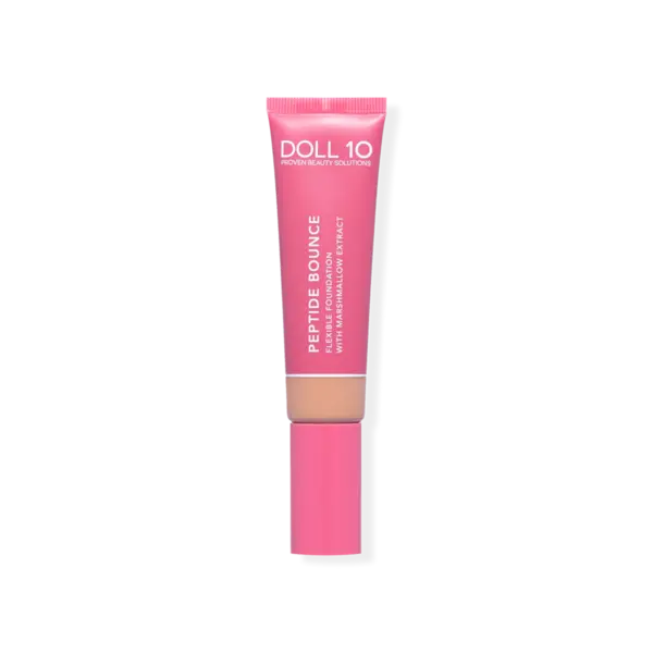 DOLL 10 Peptide Bounce Flexible Foundation With Marshmallow - Tan/deep