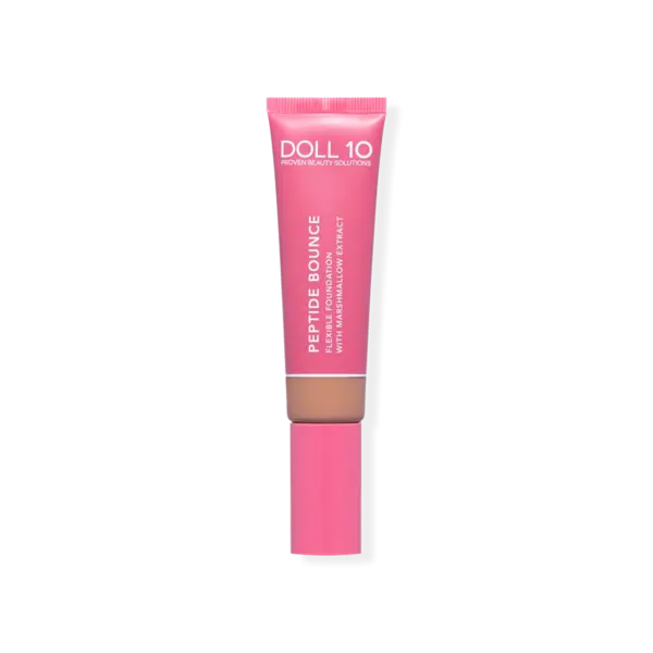 DOLL 10 Peptide Bounce Flexible Foundation With Marshmallow - Deep/rich