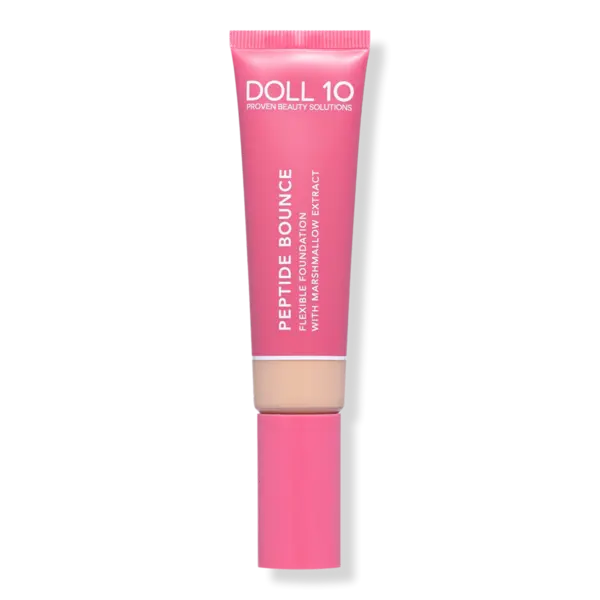 DOLL 10 Peptide Bounce Flexible Foundation With Marshmallow - Light/medium