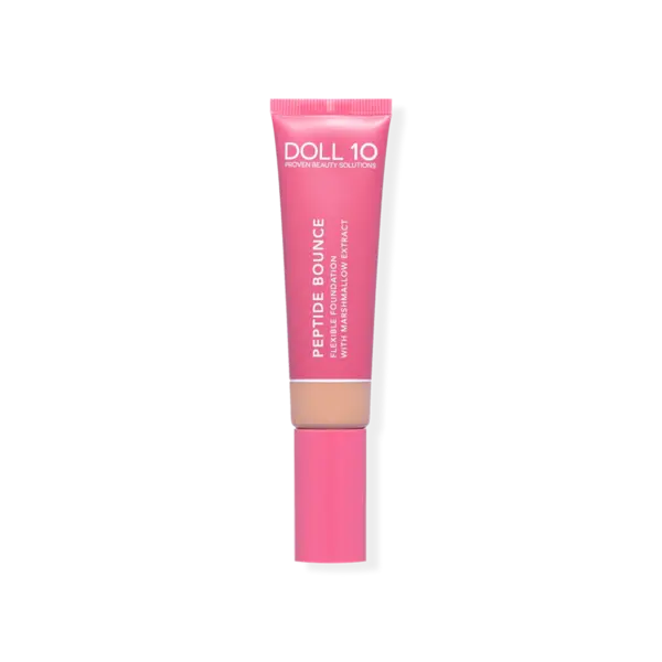 DOLL 10 Peptide Bounce Flexible Foundation With Marshmallow - Tan