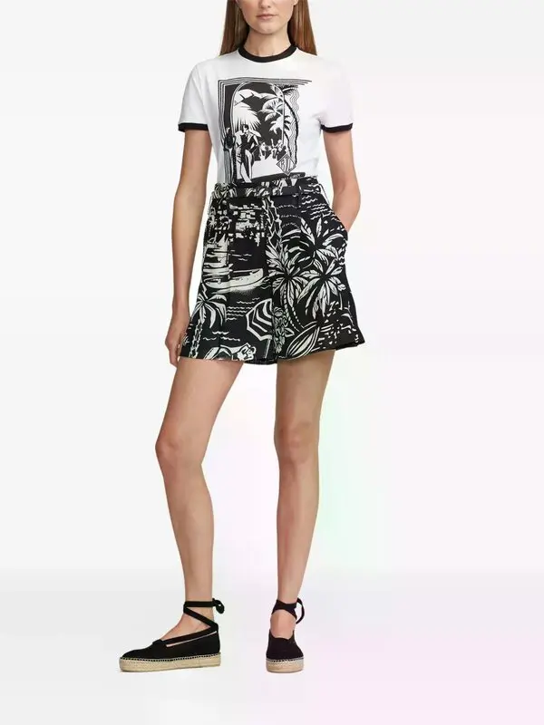 Ralph Lauren Printed Pleated Shorts