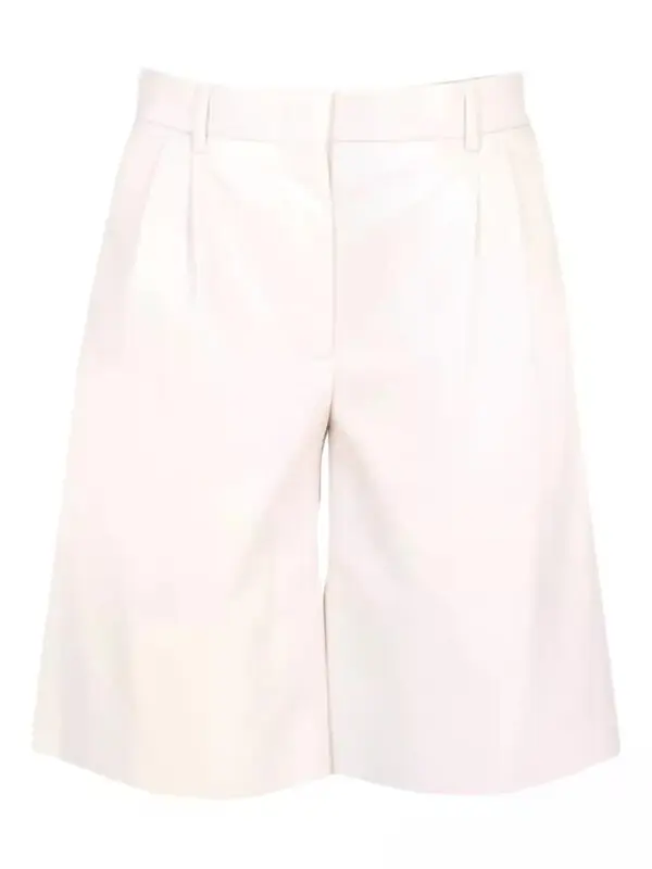 MSGM Pleated Shorts - Neutrals